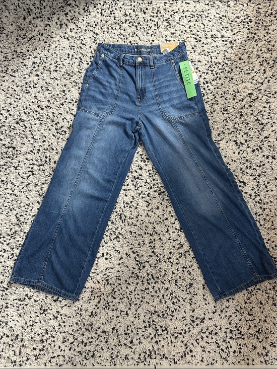 Michael Kors | Jeans | Michael Kors Medium Blue Highrise Wide Leg Jeans ...